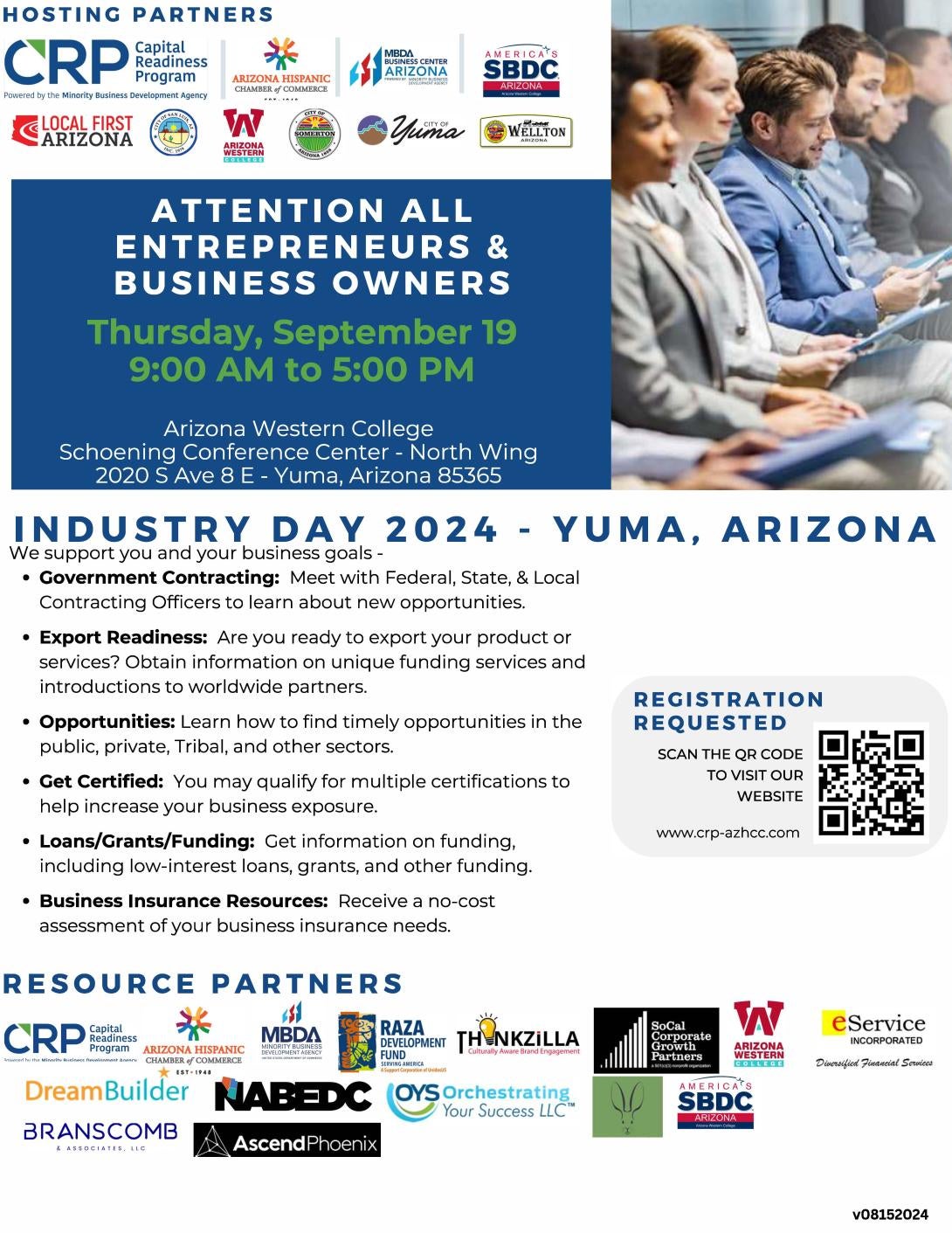 Industry Day 2024- Yuma, Arizona | Arizona Western College