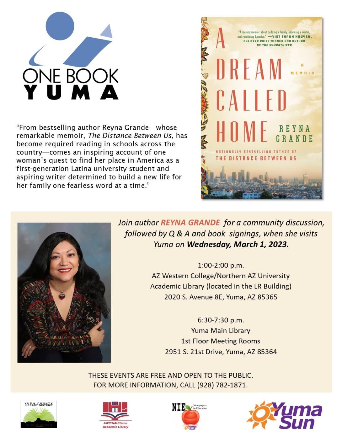 One Book Yuma 2023 | Arizona Western College