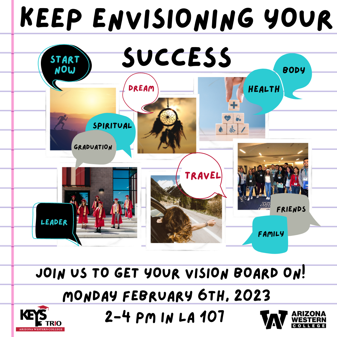Keep Envisioning Your Success | Arizona Western College