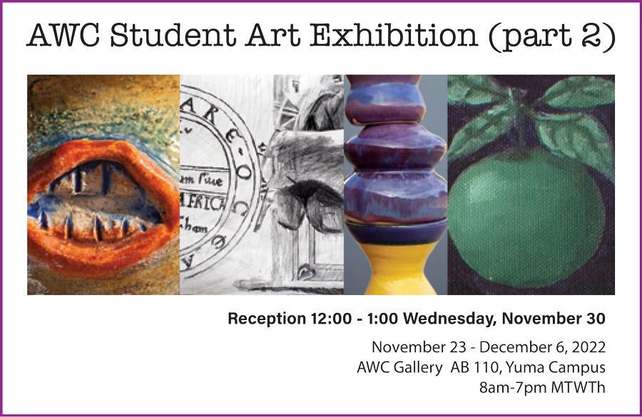 AWC Student Art Exhibition (part 2) | Arizona Western College